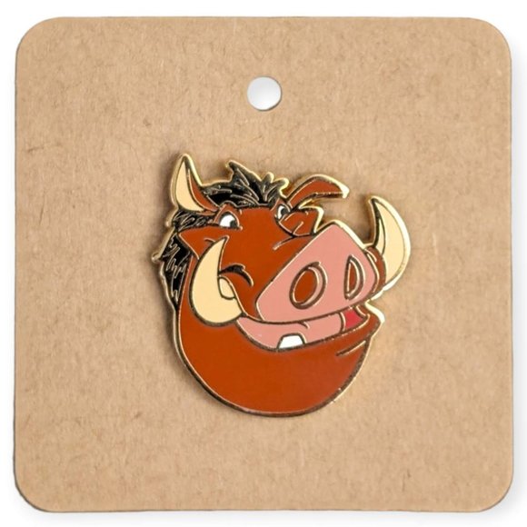 Disney | Jewelry | Lion King Disney Preproduction Pp Pin Pumbaa Smiling ...